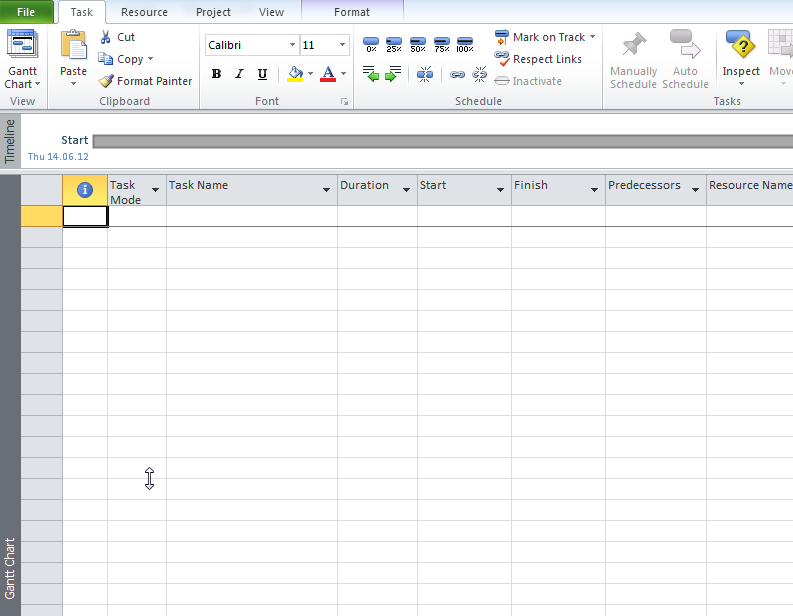 How to create Project Server Account in MS Project Professional 2010 ...