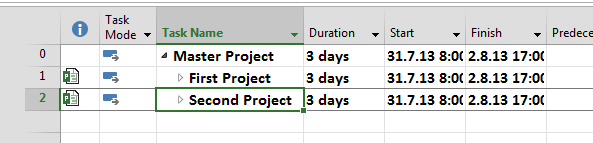 Resource pool and subprojects in MS PROJECT 2013! | Nenad Trajkovski