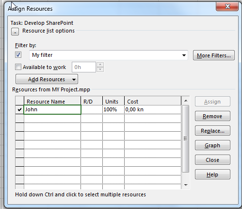 How to replace Generic resources with those with specific skills in MS PROJECT 2013 | Nenad ...