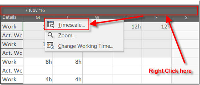 Task Usage view, and spreading work over weeks with MS PROJECT 2016 ...