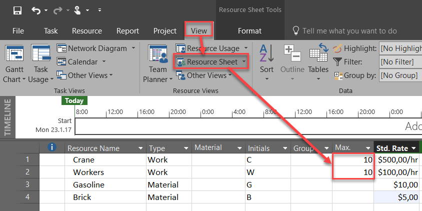 Units field in Resource assignment – MS PROJECT 2016 | Nenad Trajkovski
