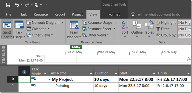 Multiple assignments on the same Task in MS PROJECT 2016 | Nenad Trajkovski
