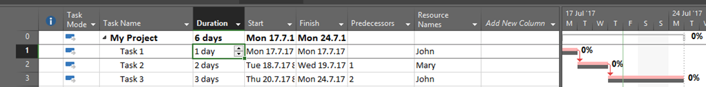 How to show different Baseline in Gantt Chart–MS PROJECT 2016 | Nenad ...
