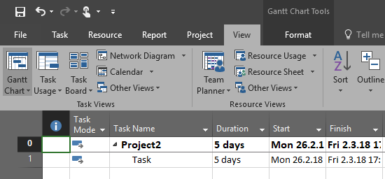 Delay on Task in progress with MS PROJECT 2016 | Nenad Trajkovski