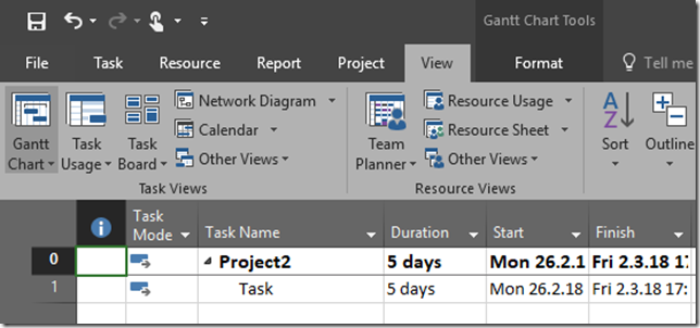 Delay on Task in progress with MS PROJECT 2016 | Nenad Trajkovski
