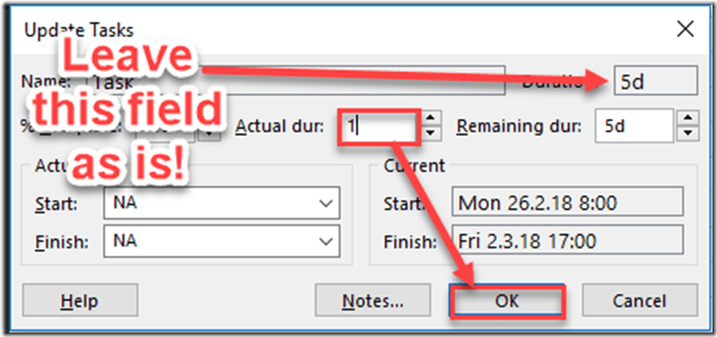 Delay on Task in progress with MS PROJECT 2016 | Nenad Trajkovski