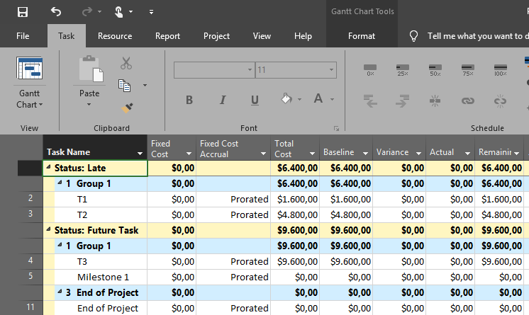 How to Change View in MS PROJECT 2019? | Nenad Trajkovski