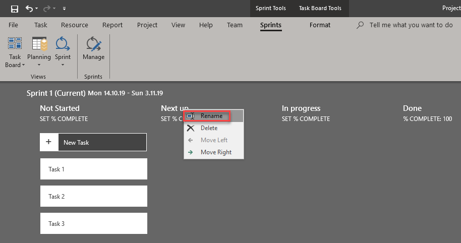 How to implement Scrum with MS PROJECT – step by step! | Nenad Trajkovski