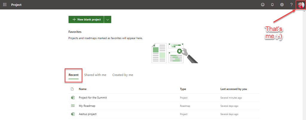 How to find right Project in Microsoft Project for the Web? | Nenad ...
